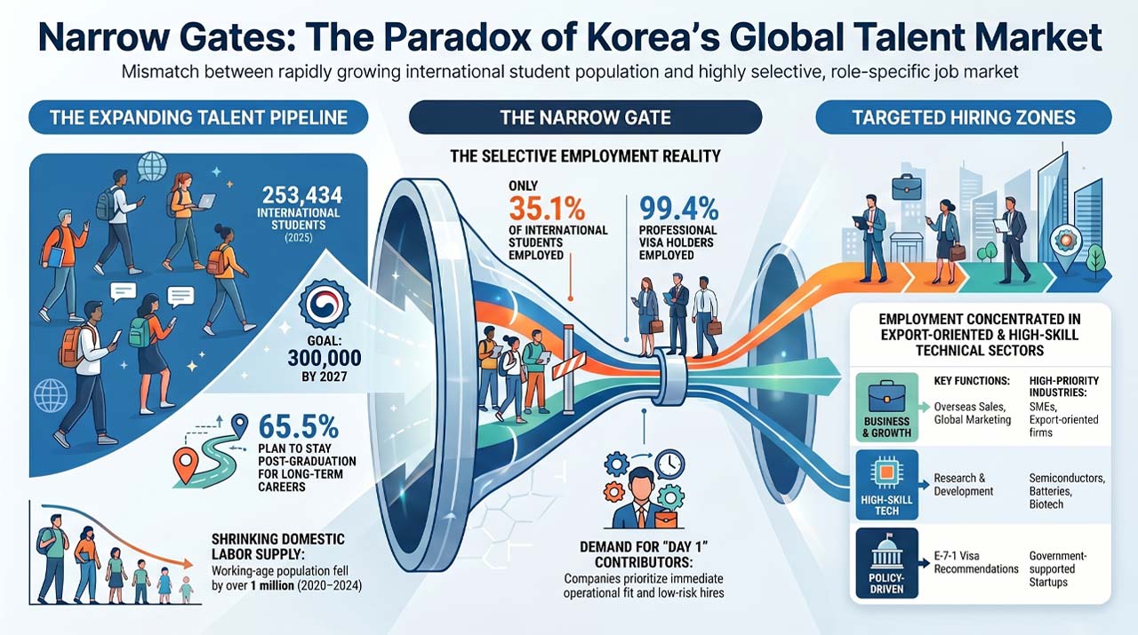 Korea Draws Global Talent, But Hiring Still Follows a Narrow Path ...